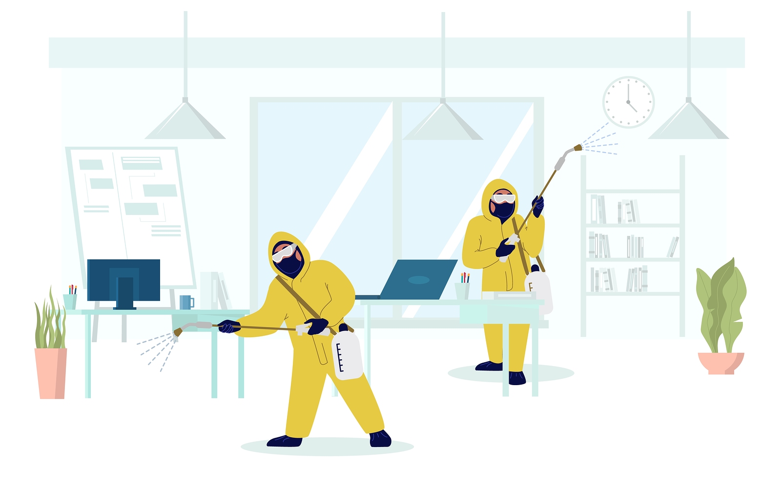 Office disinfection service store